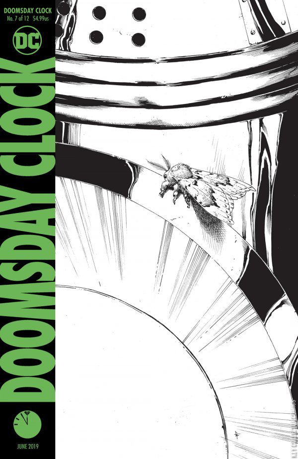 Doomsday Clock #7 Variant Published April 2019 | Key C