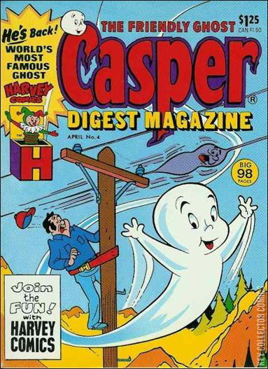 The Friendly Ghost Casper Digest Magazine #4 Published April