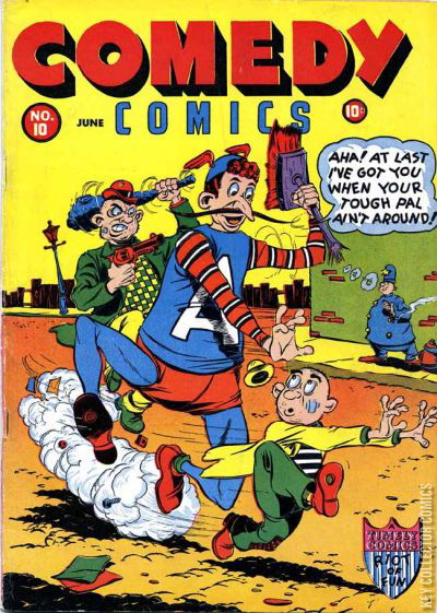 Comedy Comics #10 Published June 1942 | Key Collector Comics