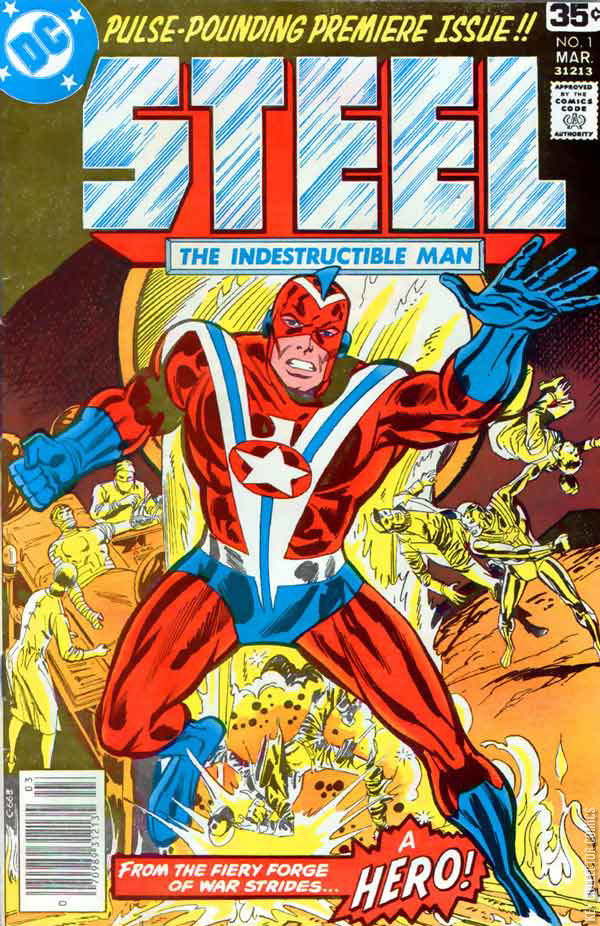Steel: The Indestructible Man by DC | Key Collector Comics