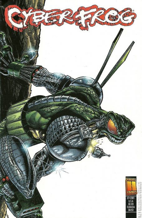 Cyberfrog: Amphibionix #1 Published July 2001 | Key Col
