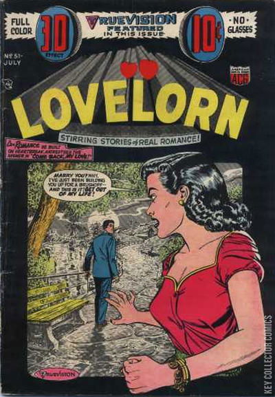 Lovelorn #51 Published July 1954 | Key Collector Comics