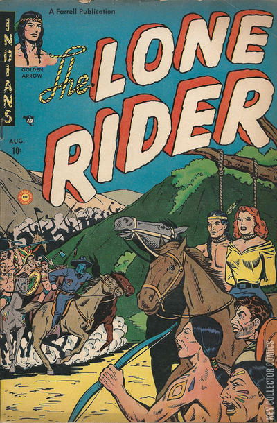 The Lone Rider 3 Published August 1951 Key Collector