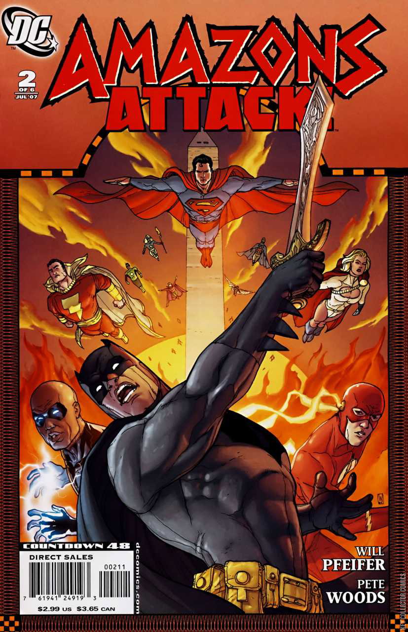 Amazons Attack #2 Published May 2007 | Key Collector Comics