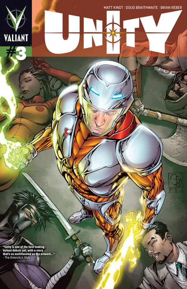 Unity #3 Variant Published January 2014 | Key Collecto