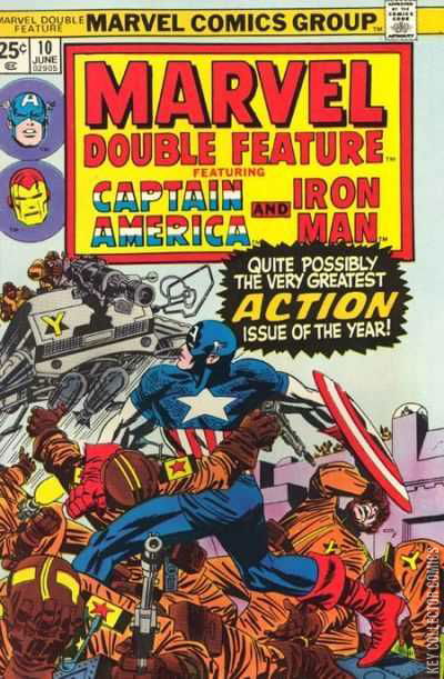 Marvel Double Feature #10 Published June 1975 | Key Col