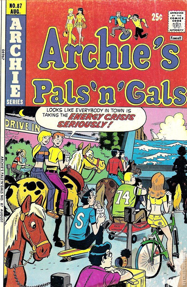 Archie's Pals n' Gals #87 Published August 1974 | Key C