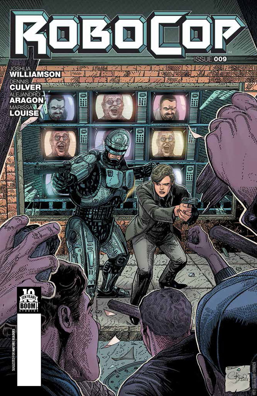 RoboCop #9 Published March 2015 | Key Collector Comics