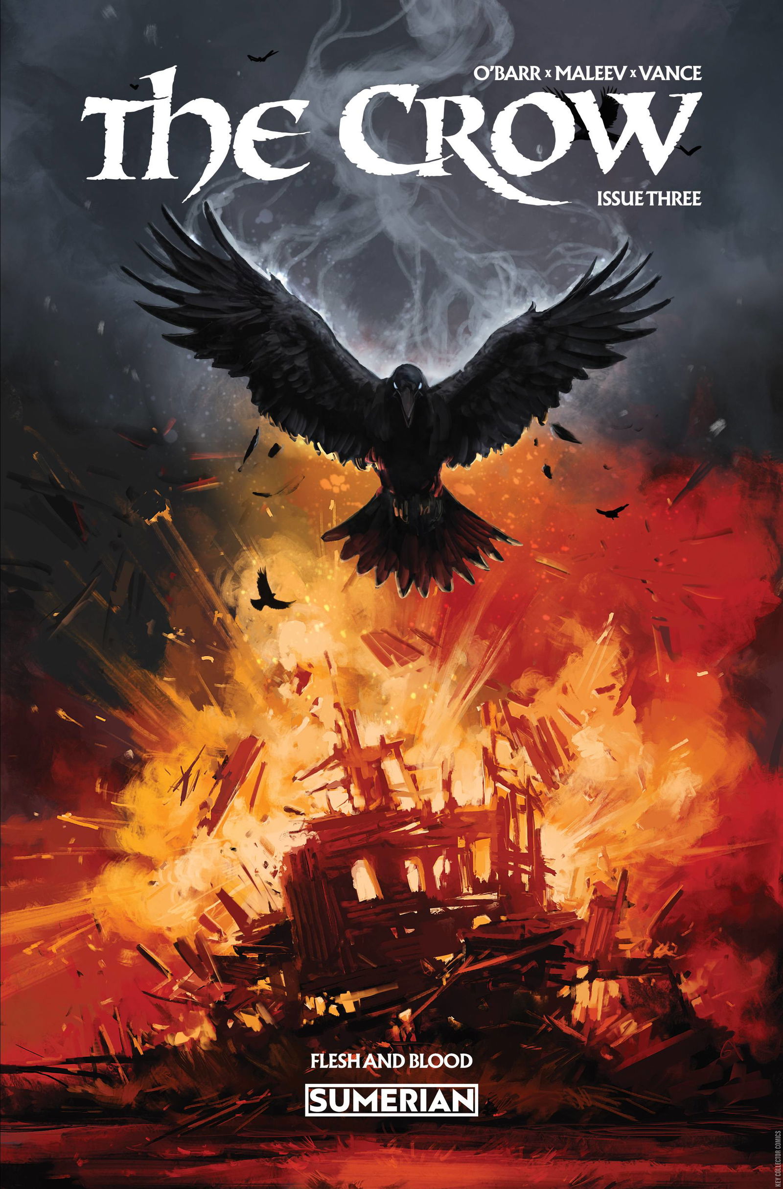 The Crow: Flesh and Blood #3 Variant Published April 2
