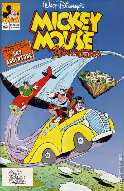 Walt Disney's Mickey Mouse Adventures #10 Published March 19