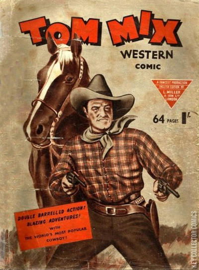 Tom Mix Western Comic by L Miller Son | Key Collector Comics
