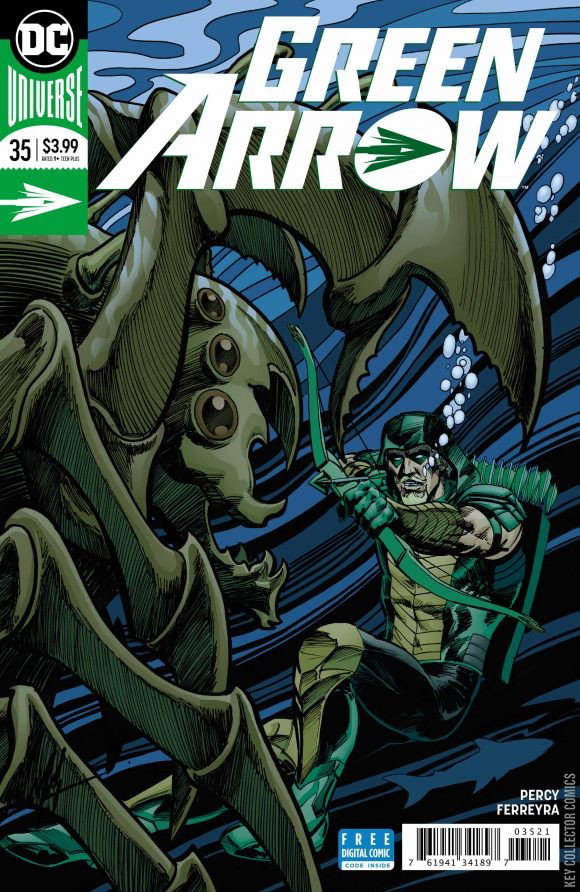 Green Arrow #35 Variant Published December 2017 | Key