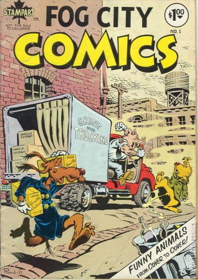 Fog City Comics #1 Published September 1977 | Key Colle