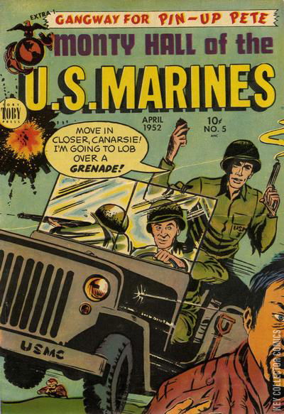Monty Hall of the U.S. Marines #5 Published April 1952