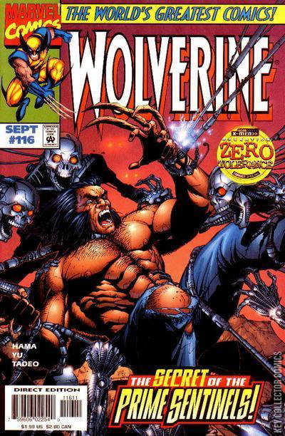 Wolverine #116 Published September 1997 | Key Collector