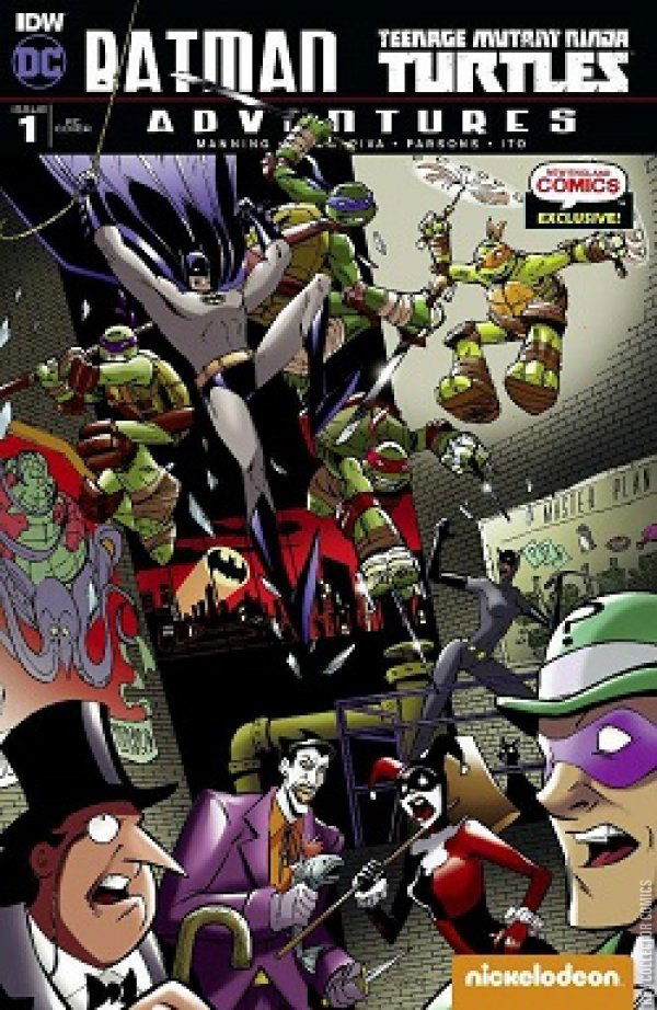 Batman / Teenage Mutant Ninja Turtles Adventures #1 Exclusi
