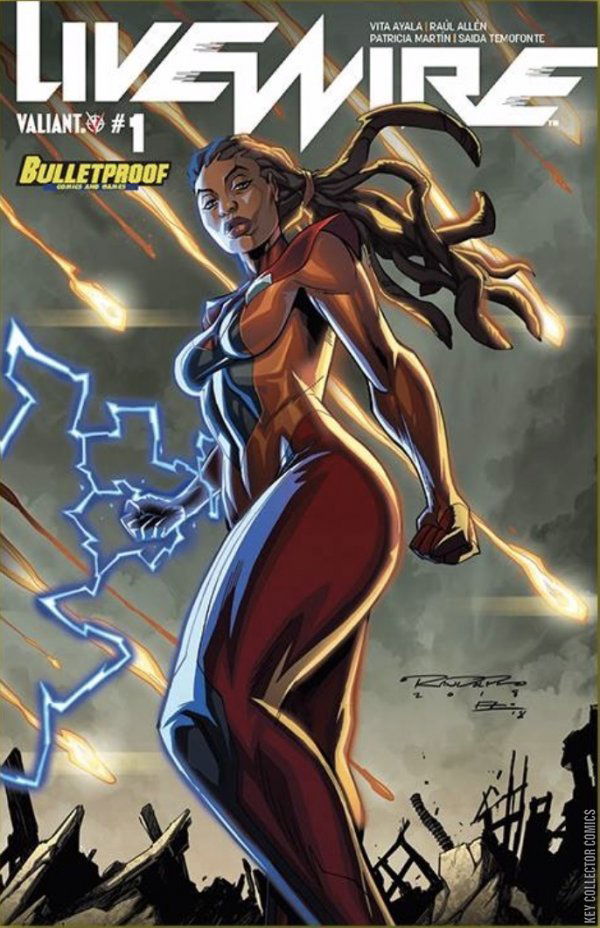 Livewire #1 Variant Published December 2018 | Key Coll