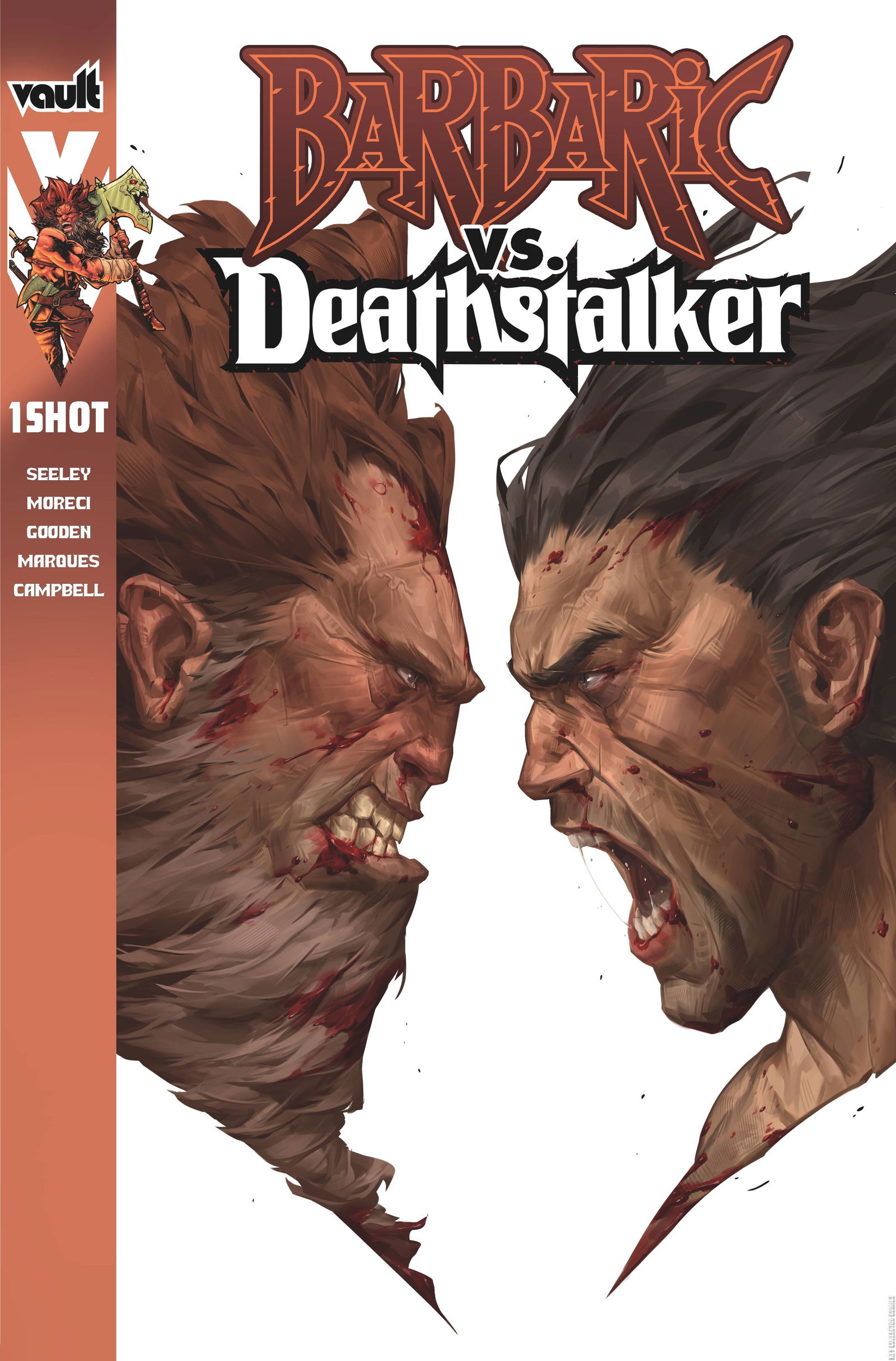 Barbaric vs. Deathstalker #1 Variant Published August