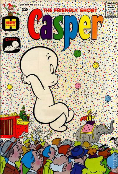 The Friendly Ghost Casper #74 Published October 1964