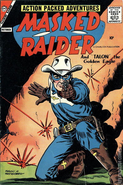 Masked Raider #15 Published October 1958 | Key Collecto