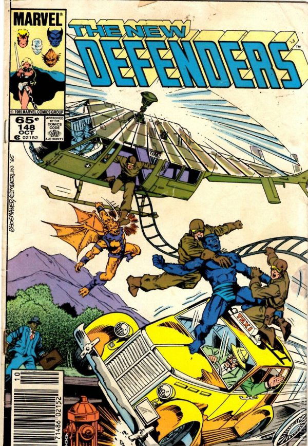 Defenders #148 Newsstand Published October 1985 | Key
