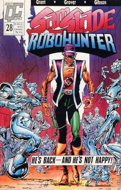Sam Slade, RoboHunter #28 Published January 1989 | Key