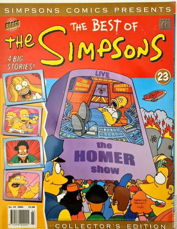 The Best of the Simpsons #23 Published September 2005