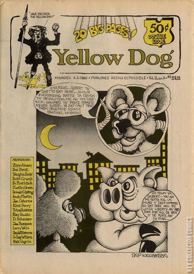 Yellow Dog #11/12 Published May 1969 | Key Collector Comics