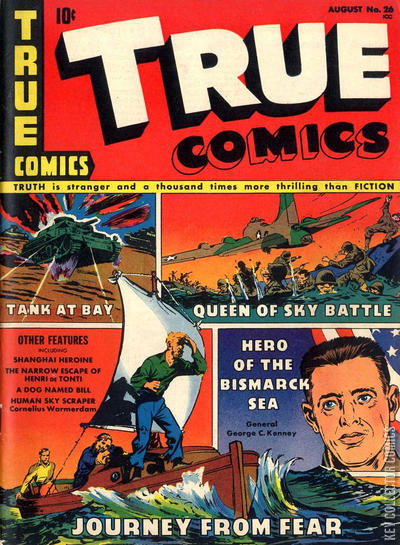True Comics #26 Published August 1943 | Key Collector Comics