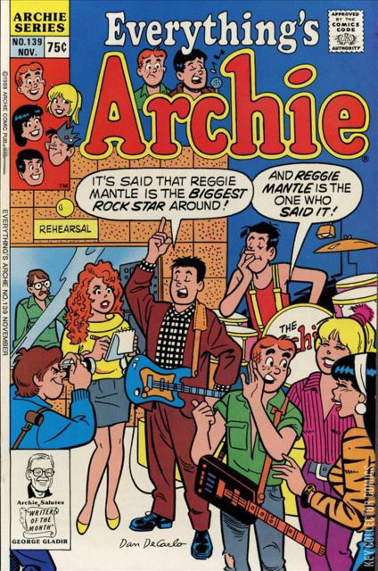 Everything's Archie #139 Published November 1988 | Key