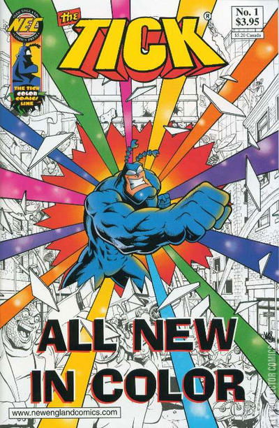 The Tick: Color by New England Comics Press | Key Collector Comics