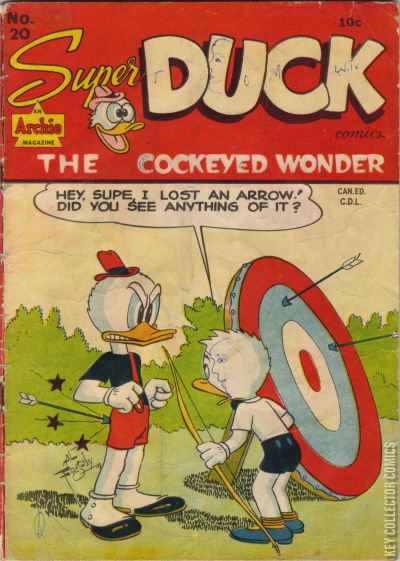 Super Duck #20 Canadian Published July 1948 | Key Coll