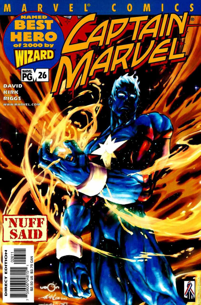 Captain Marvel #26 Published February 2002 | Key Collec