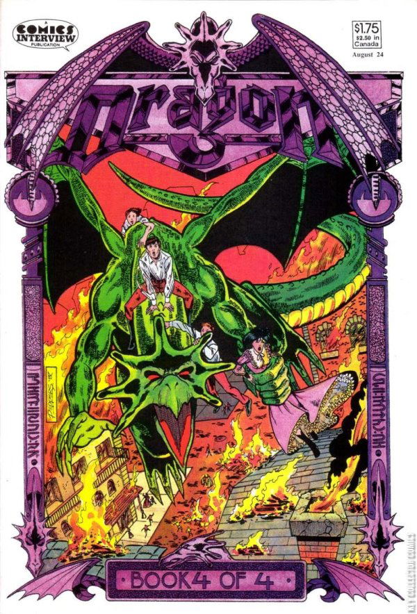 Dragon #4 Published August 1987 | Key Collector Comics