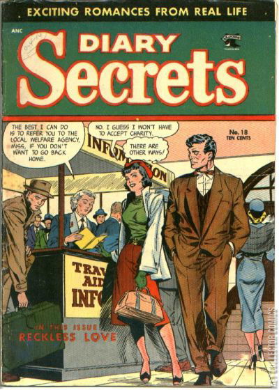 Diary Secrets #18 Published June 1953 | Key Collector Comics