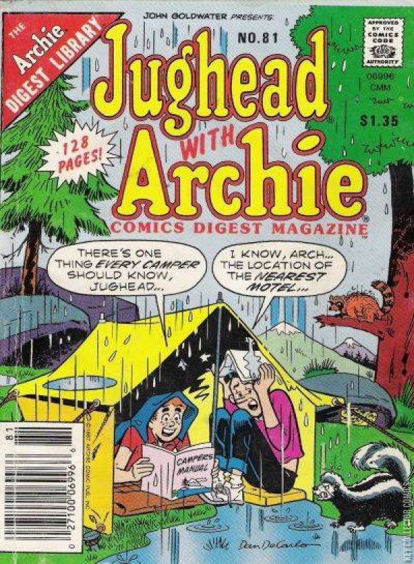 Jughead With Archie Digest #81 Published July 1987 | Ke