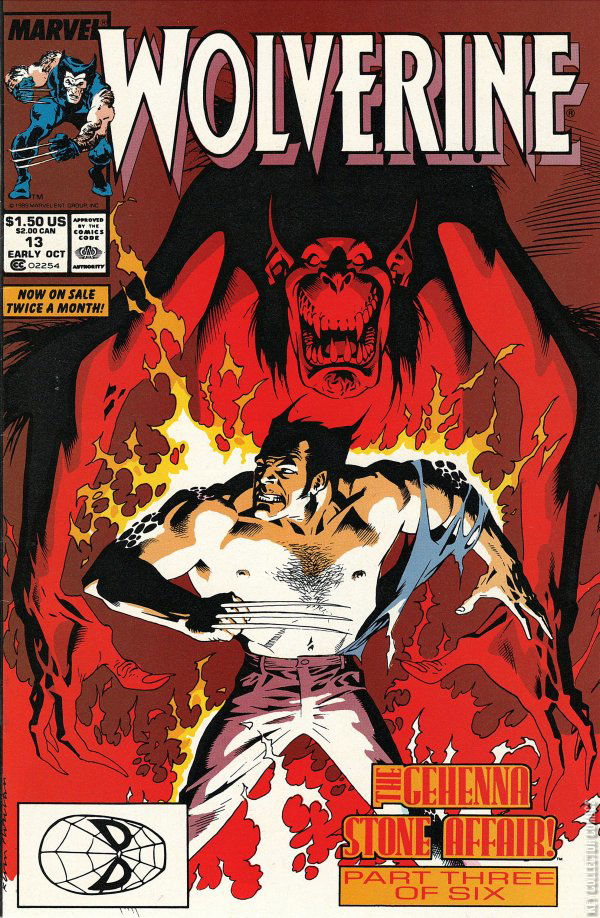 Wolverine #13 Published October 1989 | Key Collector Comics
