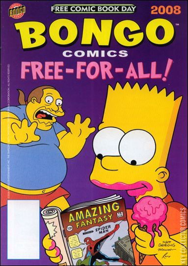 Free Comic Book Day 2008: Bongo Comics Free-For-All by Bongo | Key ...