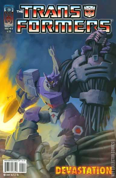 Transformers: Devastation #6 Variant Published February 200