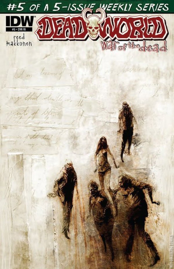 Deadworld: War of the Dead #5 Variant Published August