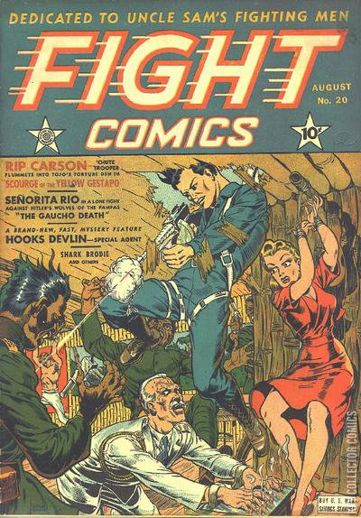 Fight Comics #20 Published August 1942 | Key Collector