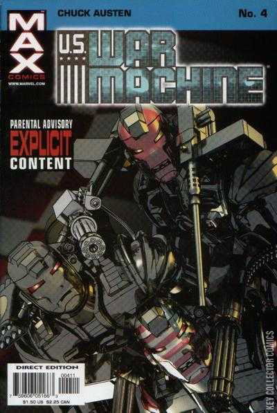 U.S. War Machine #4 Published October 2001 | Key Collec