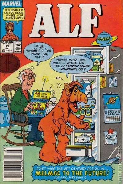 Alf #17 Newsstand Published July 1989 | Key Collector
