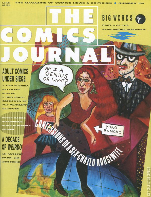 Comics Journal #139 Published December 1990 | Key Colle
