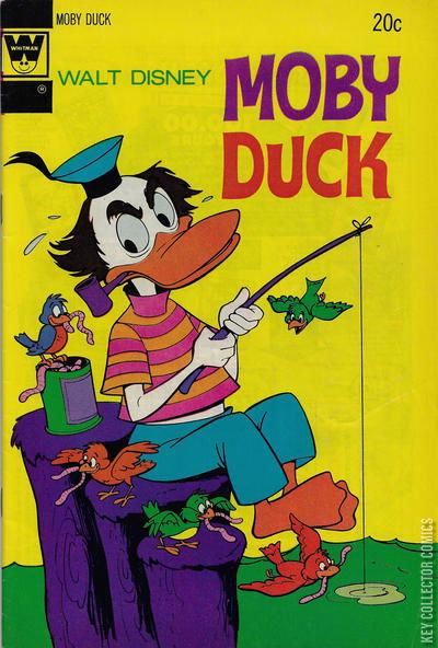 Walt Disney Moby Duck #13 Whitman Published April 1974