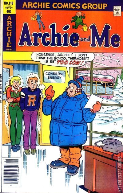 Archie & Me #118 Published April 1980 | Key Collector Comics