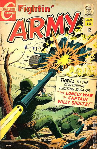 Fightin' Army #77 Published December 1967 | Key Collect