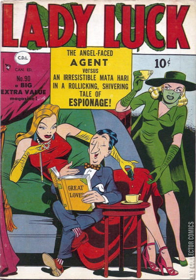 Lady Luck #90 Canadian Published September 1950 | Key
