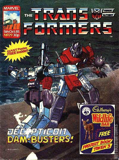 Transformers Magazine, The (UK) #29 Published September