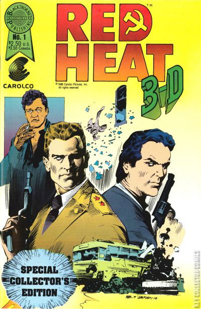 Red Heat in 3-D by Blackthorne | Key Collector Comics